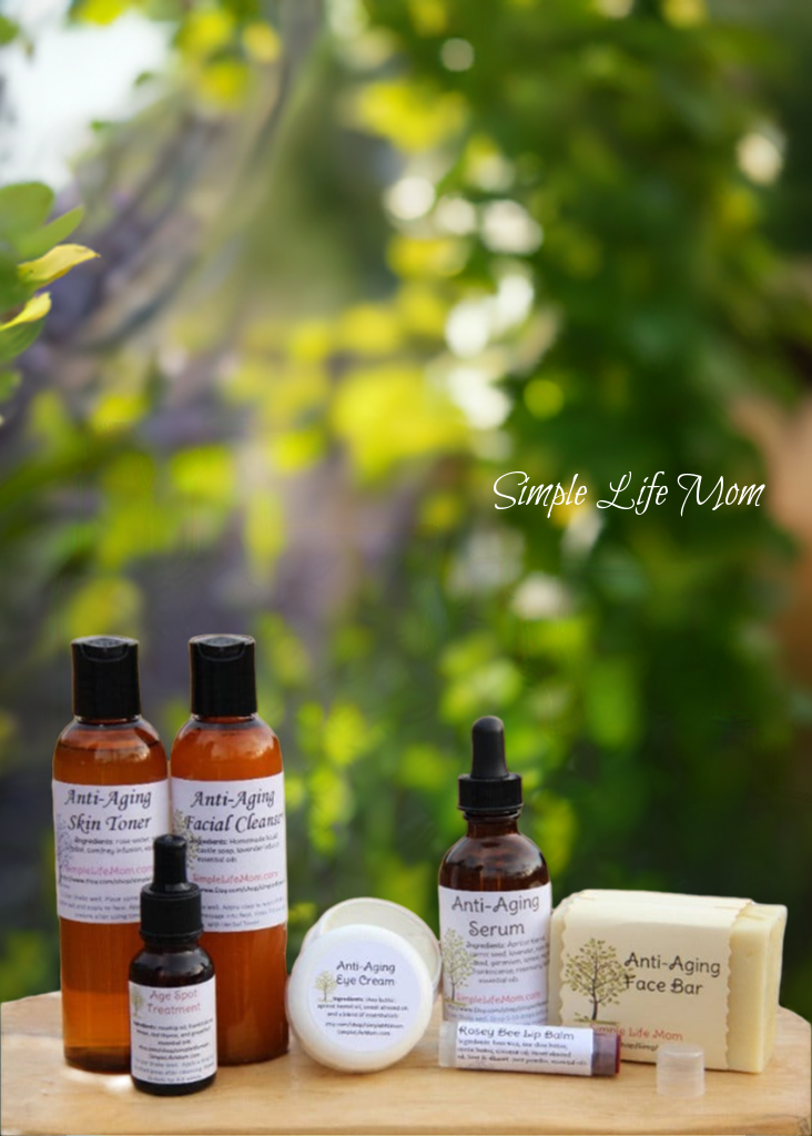 ANTI AGING GIFT SET - Organic, Anti Wrinkle Beauty Gift Set, essential ...