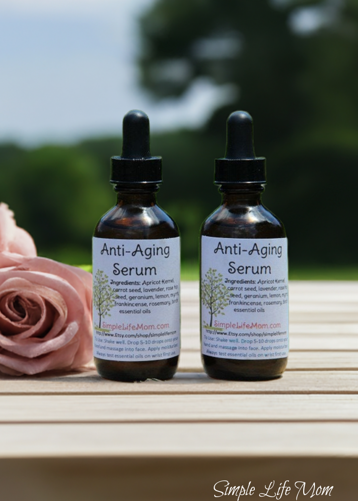 ANTI AGING SERUM - all natural Essential Oil blend to moisturizing ...